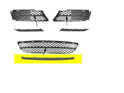 Enjoliveur de pare-chocs avant pour BMW SERIE 3 (E90/E91) DE 03/2005 A ...