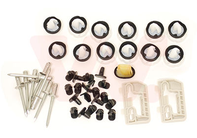 Kit agrafes porte pour PEUGEOT 208 DE 04/2012 A 03/2015